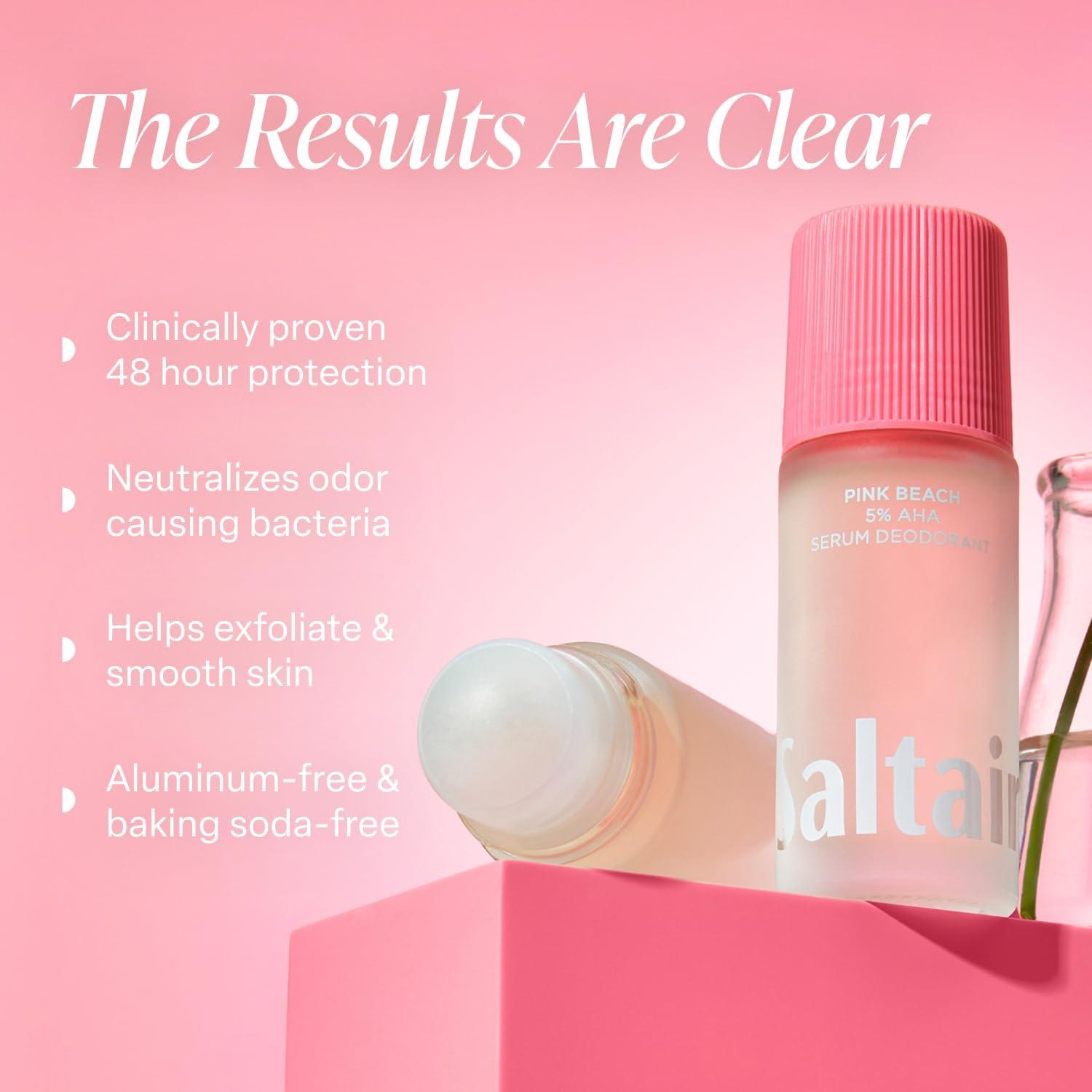 Saltair Body Oil and 2-Pack Serum Deodorant Set – Hydrating After ...